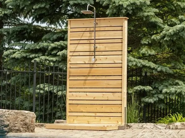 Cedar Outdoor Showers | Phoenix Domes
